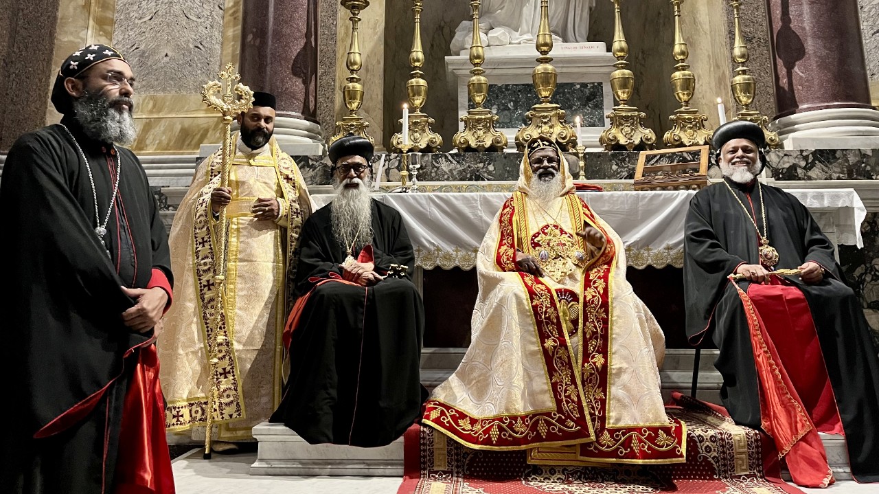 2023 09 14 Visita a Roma del Catholicos Baselios Marthoma Mathews III