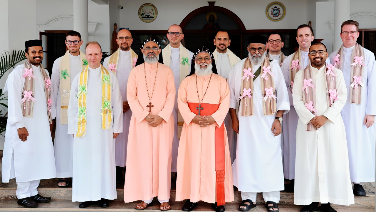 2024 08 19 Study visit of Catholic priests to Kerala