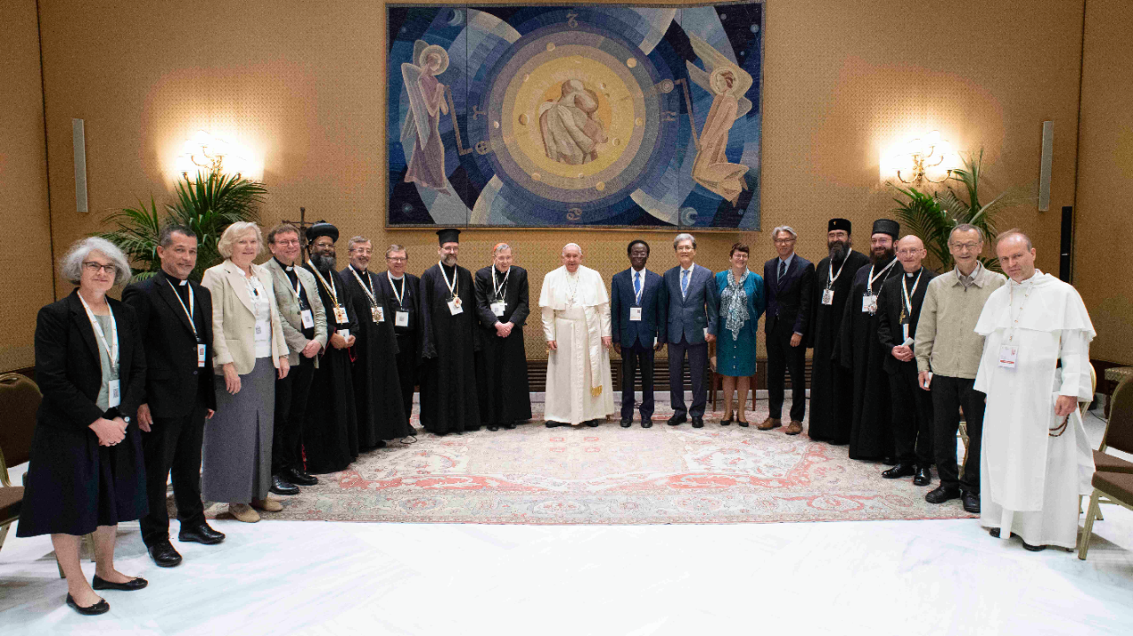 2024 10 22 Pope Francis receives the Fraternal Delegates to the Synod