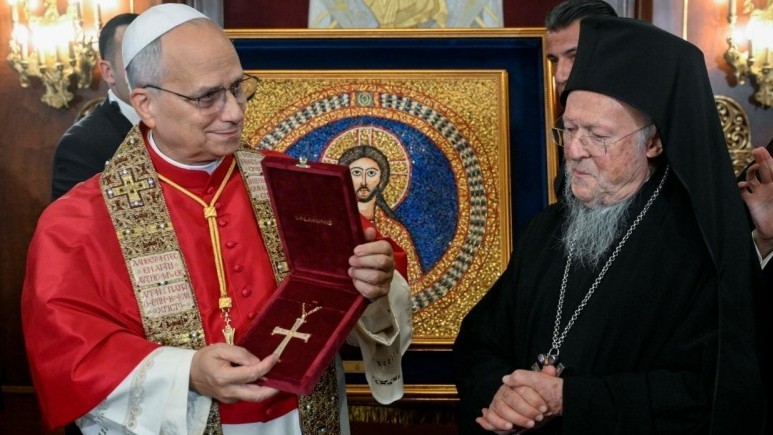 2025 12 01 Dichiarazione congiunta di Papa Leone XIV e del Patriarca ...