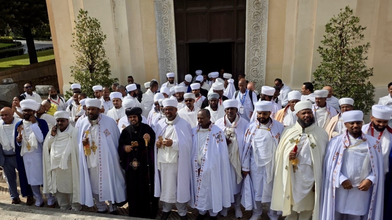 2025 10 14 Visita in Vaticano di pellegrini ortodossi eritrei